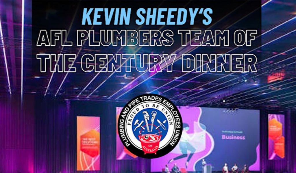Kevin Sheedy’s AFL Plumbers Team of the Century Dinner - Bravery Trust