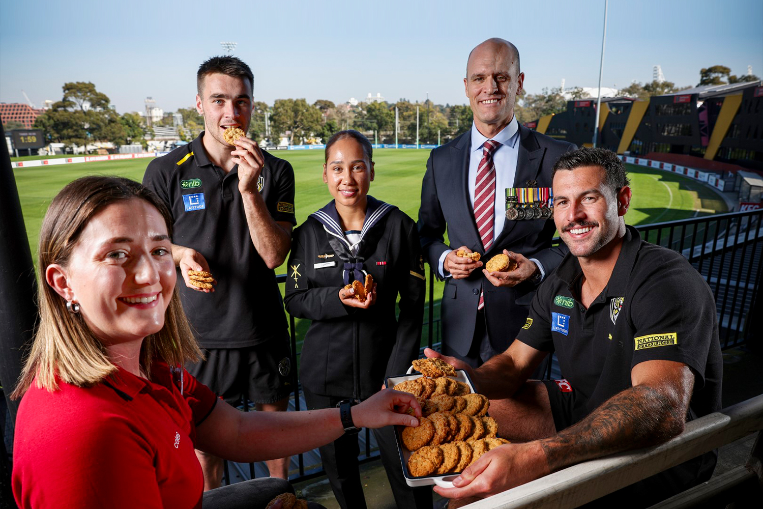 Coles enlists Richmond Tigers’ top guns to help support Aussie veterans ...