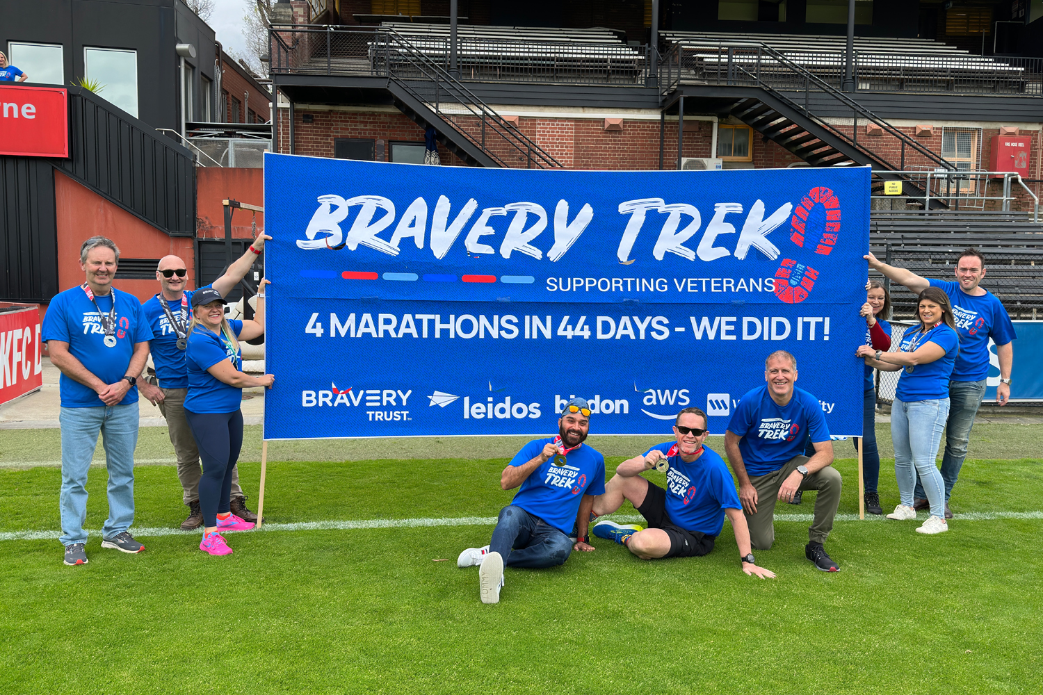 They did it! 4 marathons in 4 states to support Aussie veterans ...