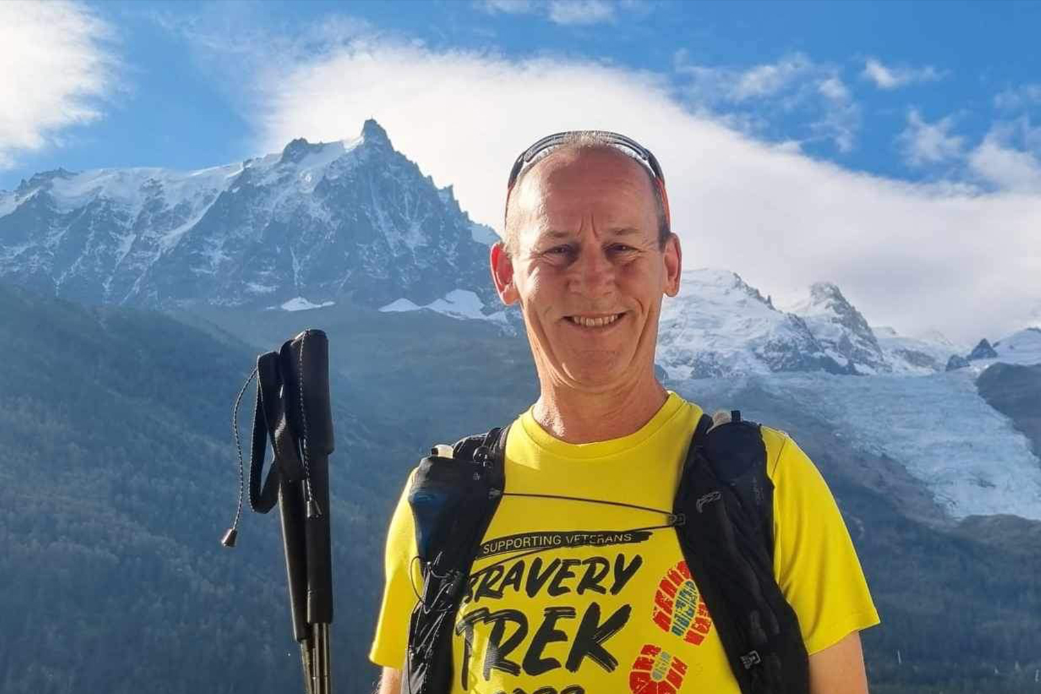 Navy Veteran Dives Deep for Bravery Trek - Bravery Trust